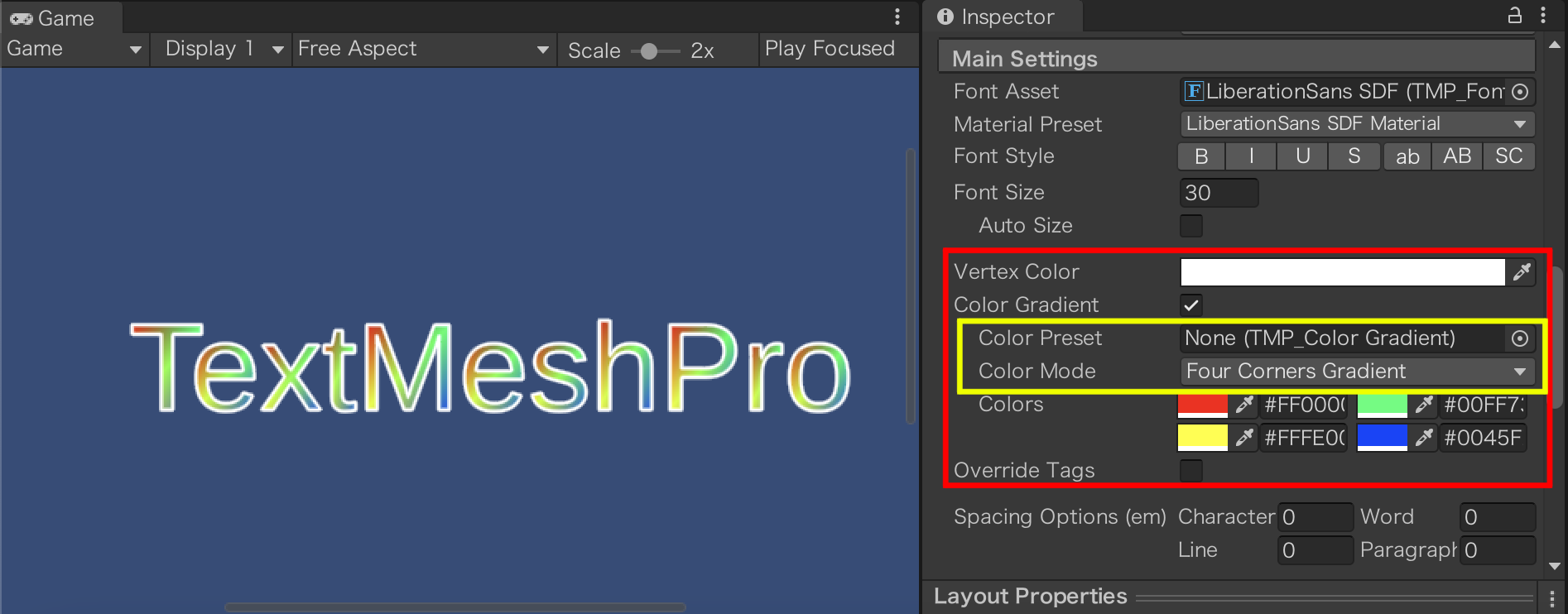【Unity】TextMeshProの基本：日本語フォントでの使い方まで | えきふるゲームラボ