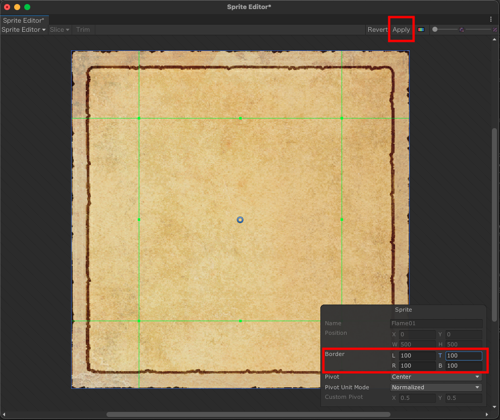 [Unity]9Sliceを使ってSpriteやImageの拡大伸縮を良い感じにする | えきふるゲームラボ