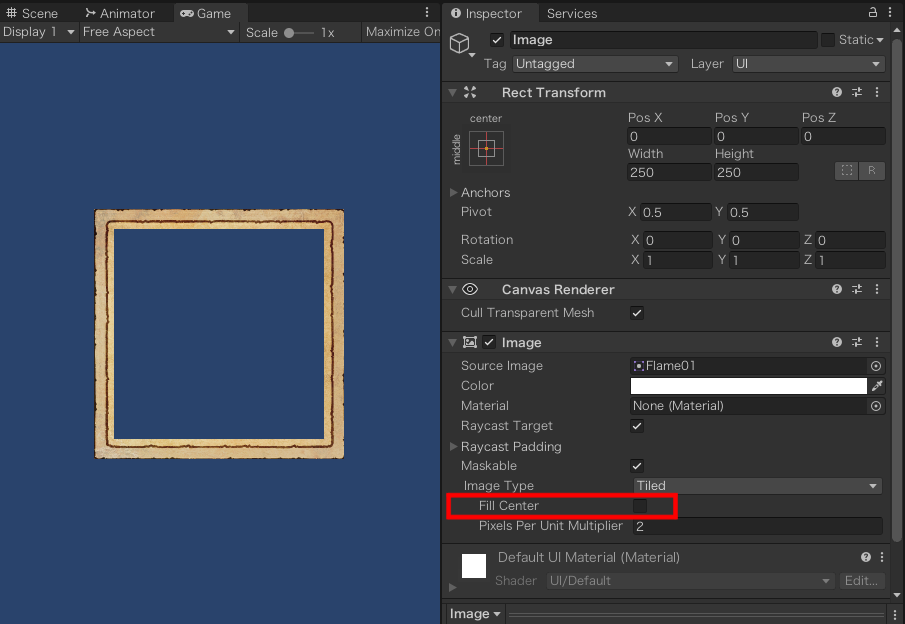 [Unity]9Sliceを使ってSpriteやImageの拡大伸縮を良い感じにする | えきふるゲームラボ