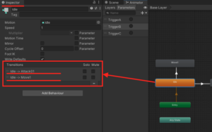 [Unity]アニメーションの作り方④遷移の割り込み、Interruption Sourceを徹底解説！ | えきふるゲームラボ