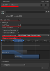 [Unity]アニメーションの作り方④遷移の割り込み、Interruption Sourceを徹底解説！ | えきふるゲームラボ