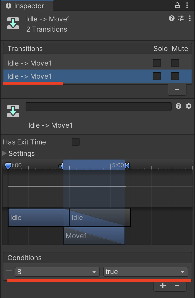 [Unity]アニメーションの作り方⑥遷移の条件分岐・アニメーションパラメーター編〜Trigger、Bool、Int、Float 〜 | えきふるゲームラボ